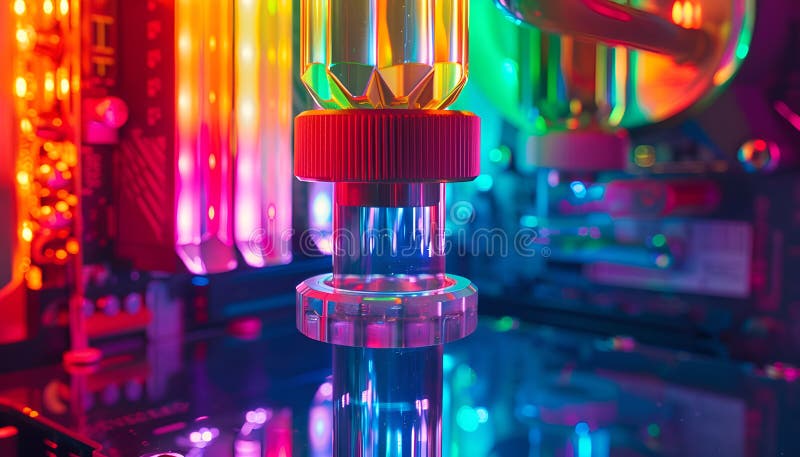 Custom Gaming Desk with Dual Monitors, Ergonomic Keyboard and Mouse ...