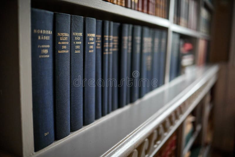 Inside View of Danish Library, National Library of DK, Editorial ...