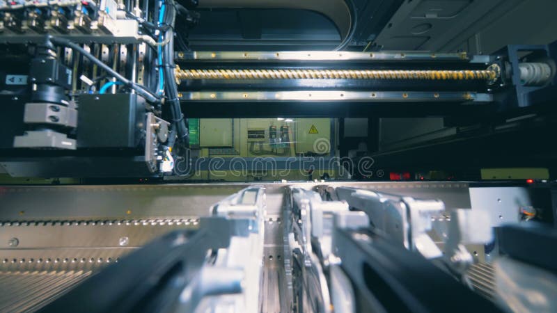 Science Lab with Two Functioning Robotic Mechanisms Stock Video - Video ...