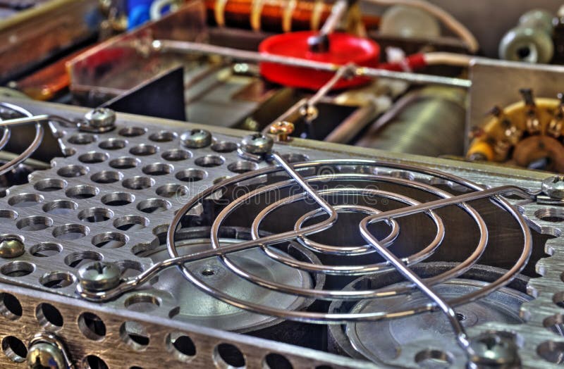 Inside View of High Frequency Power Amplifier Stock Photo - Image of ...