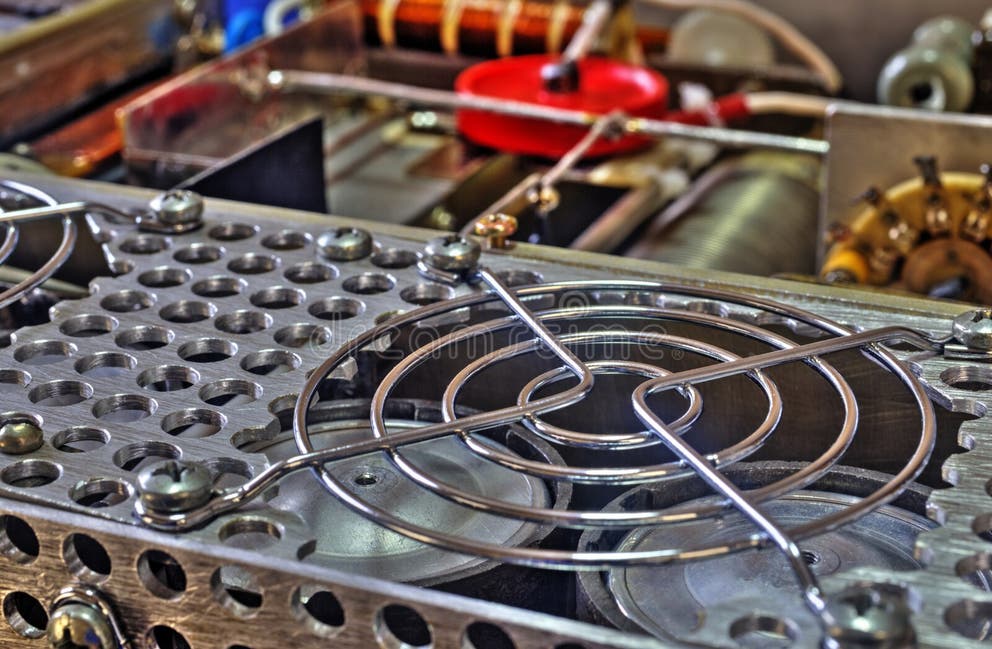 Inside View of High Frequency Power Amplifier Stock Photo - Image of ...