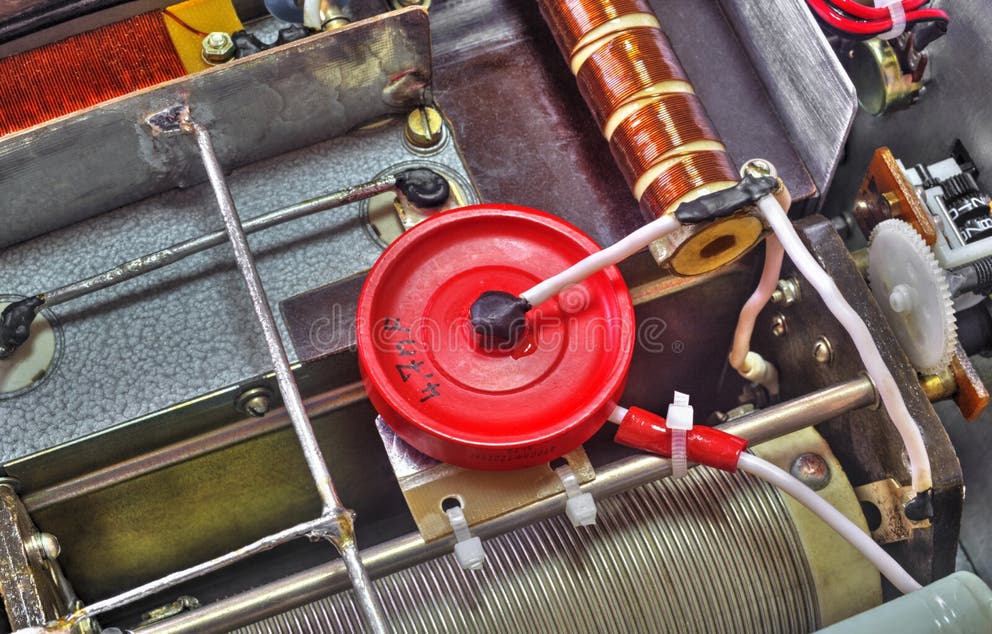 Inside View of High Frequency Power Amplifier Stock Image - Image of ...