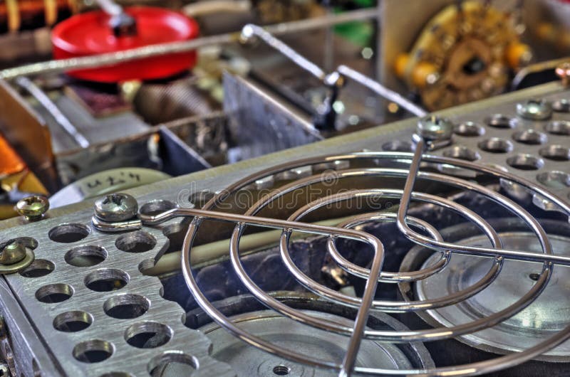 Inside View of High Frequency Power Amplifier Stock Image - Image of ...