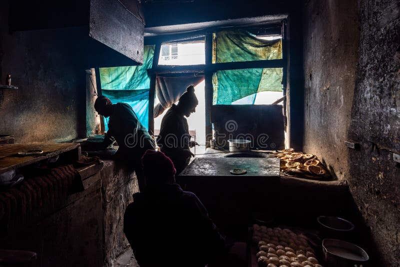 Inside View of a Local Bakery in Pahalgam Editorial Stock Image - Image ...