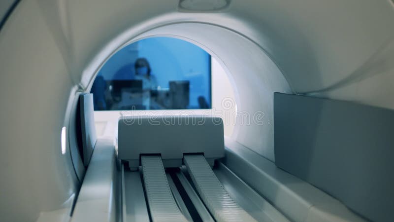 Inside View of a Medical CT Scanner Stock Video - Video of treatment ...