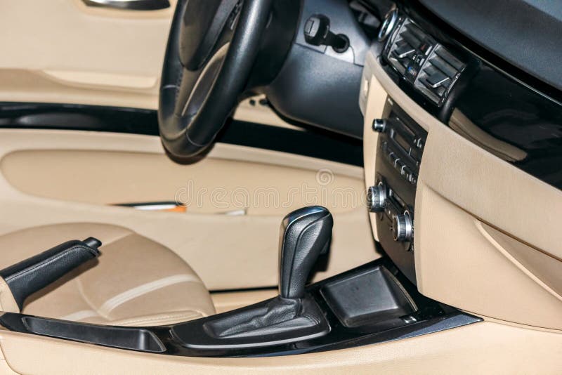 Inside View of the Modern Bmw Car Board Editorial Stock Image - Image ...