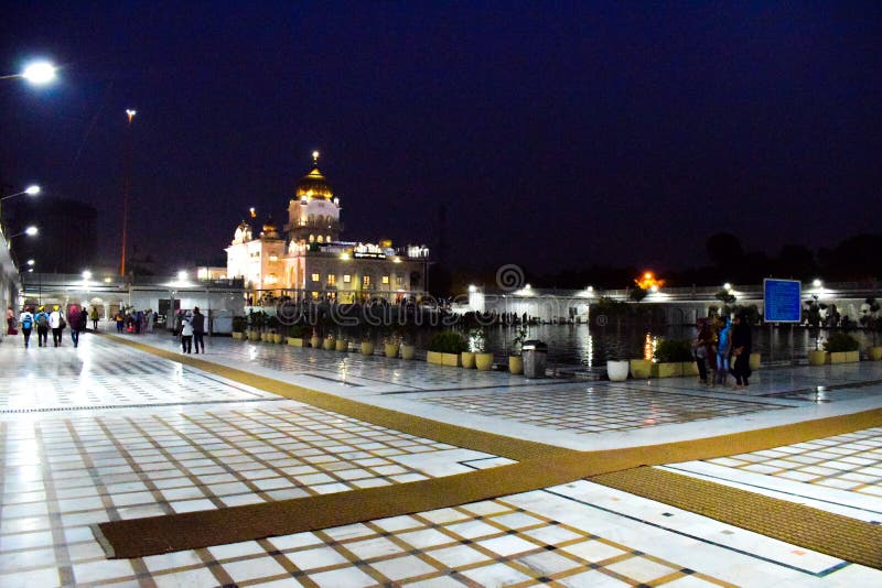 Inside View of Sikh Temple in Delhi India, Sikh Gurudwara Inside View ...