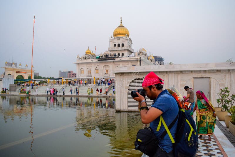 Inside View of Sikh Temple in Delhi India, Sikh Gurudwara Inside View ...