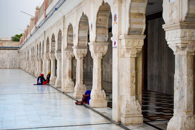 Inside View of Sikh Temple in Delhi India, Sikh Gurudwara Inside View ...