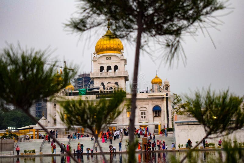 Inside View of Sikh Temple in Delhi India, Sikh Gurudwara Inside View ...