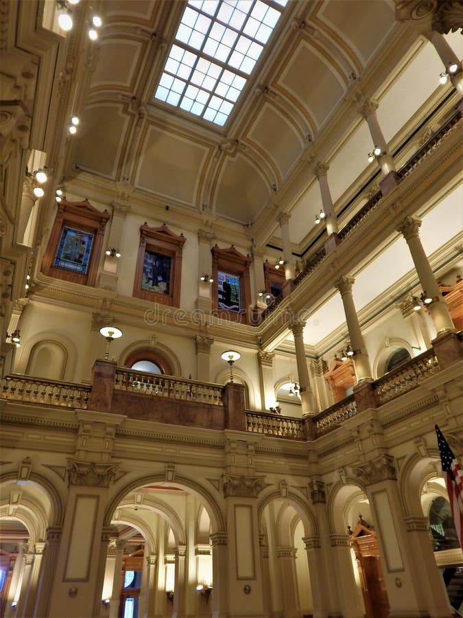 Inside the Colorado Capitol Editorial Stock Photo - Image of government ...