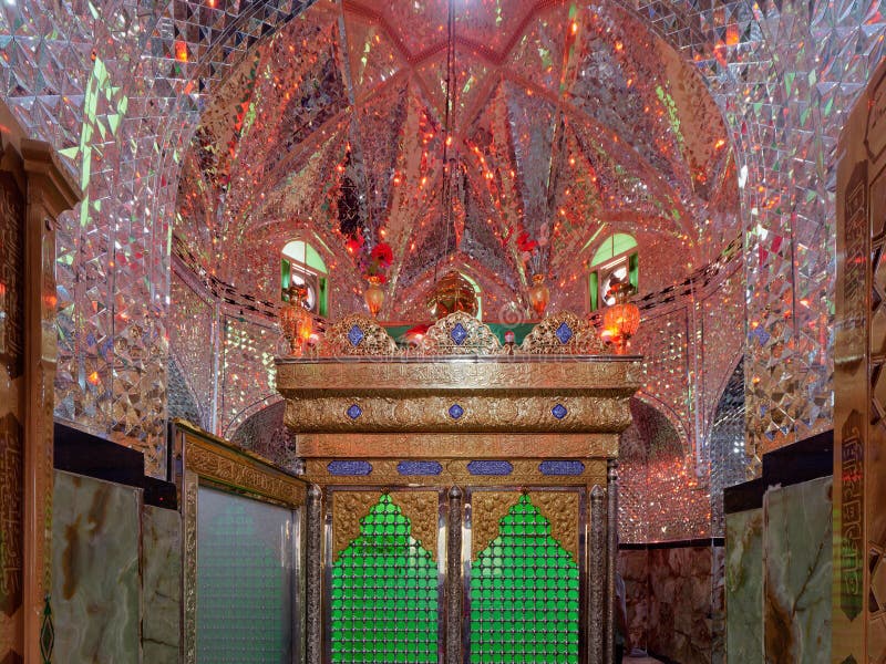 Inside View of the Tomb of Daniel in Shush, Iran Stock Photo - Image of ...