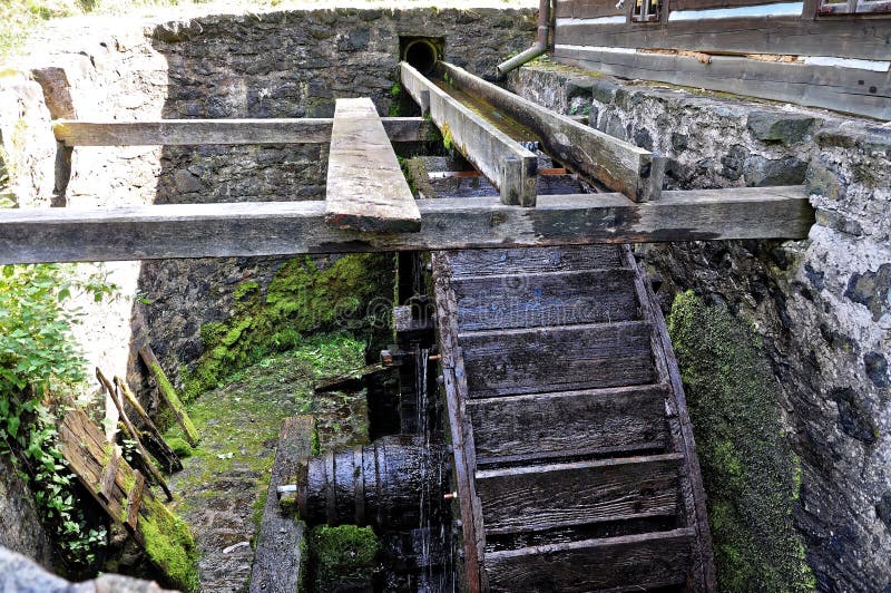 Inside view of the well stock image. Image of beauty - 91958481