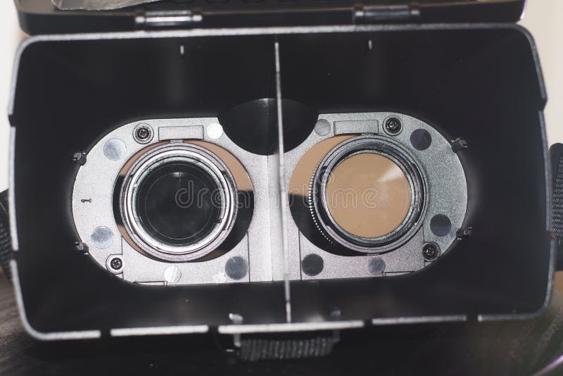 Inside VR glasses stock image. Image of reality, gaming - 95523227