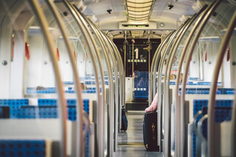 German Passenger Train Interior