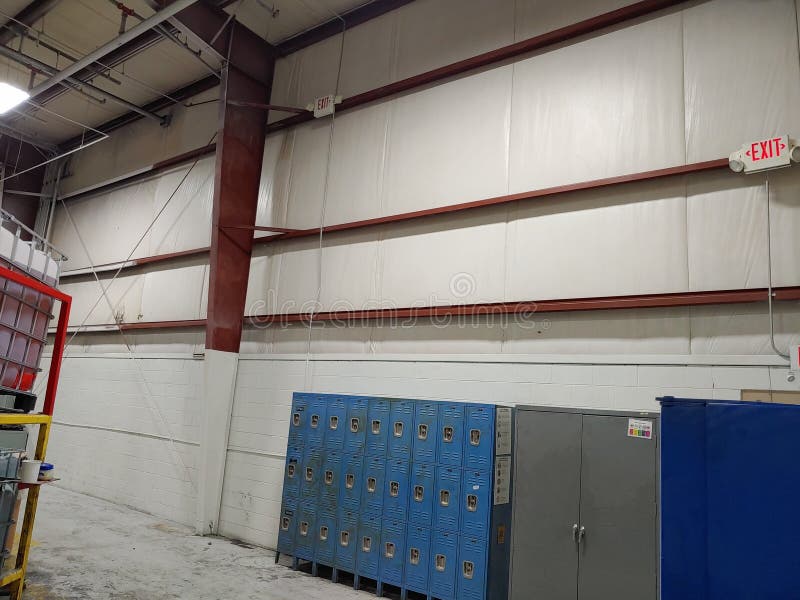 Inside of a Warehouse stock photo. Image of factory - 172846852