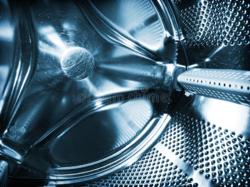 Inside the washing machine stock image. Image of laundry - 11744361