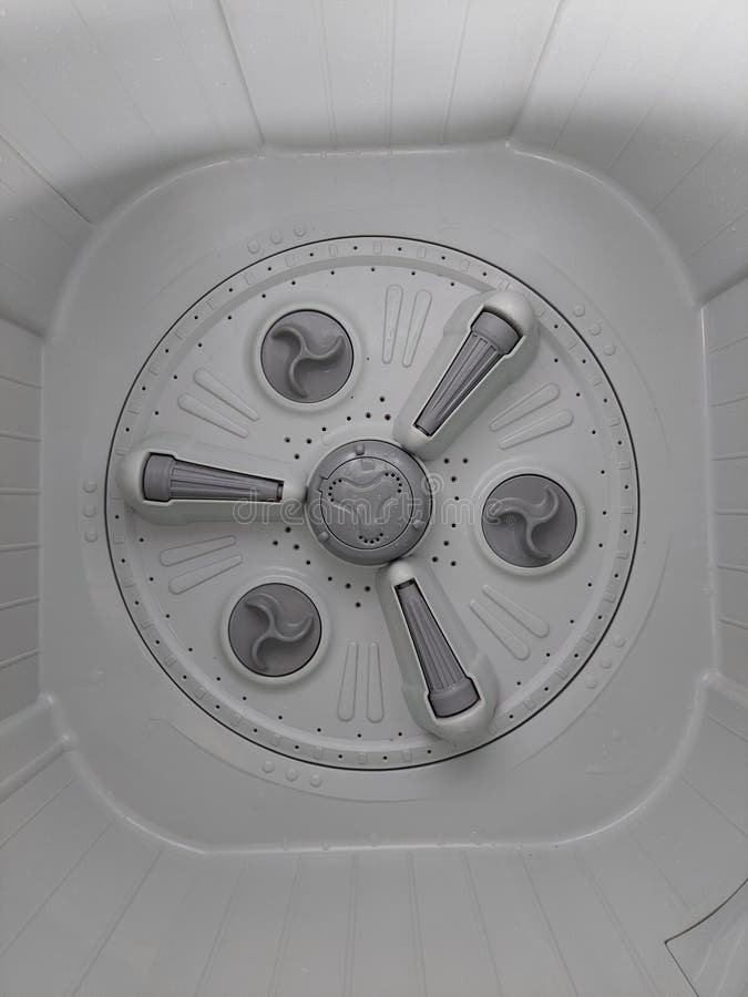 Inside the Washing Machine Closeup Turbo Stock Photo - Image of washing ...