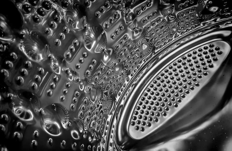 Inside of a Washing Machine Drum Stock Photo - Image of dryer, pattern ...