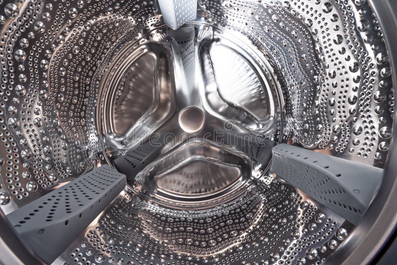 Washing Machine Inside View. Stock Image - Image of effects, abstract ...