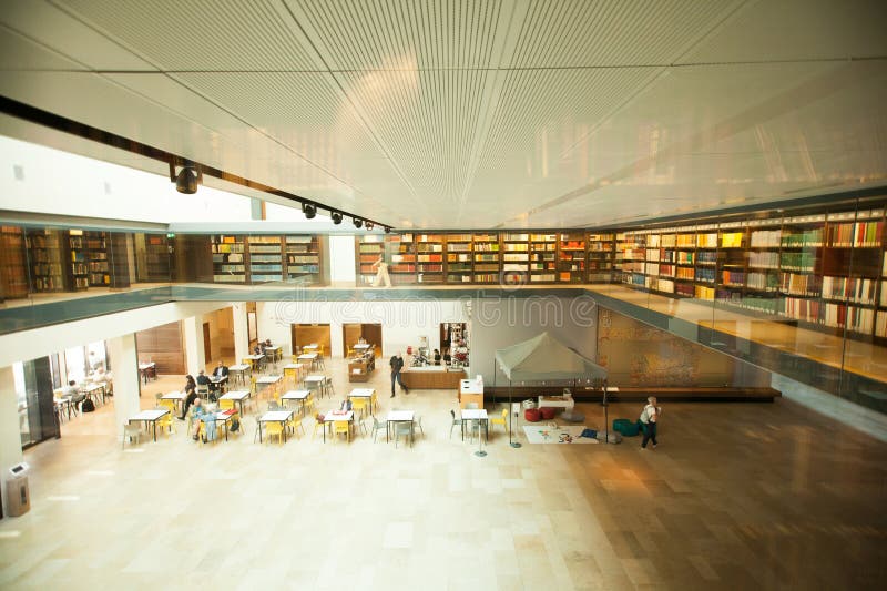 Inside the Weston Library, One of the Bodliean Libraries in Oxford ...