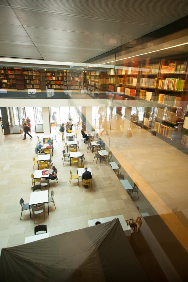 Inside the Weston Library, One of the Bodliean Libraries in Oxford ...