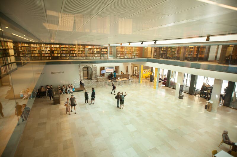 Inside the Weston Library, One of the Bodliean Libraries in Oxford ...