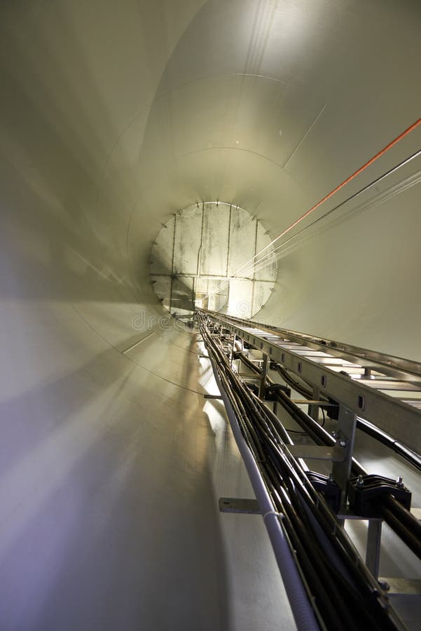 Inside the wind turbines. stock photo. Image of electrical - 112314244