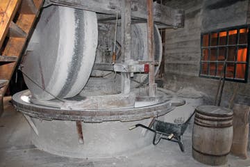 Inside a Windmill stock image. Image of waterway, flemish - 26289473