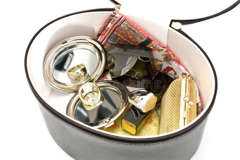 Inside of women s handbag stock photo. Image of feminine - 21132838