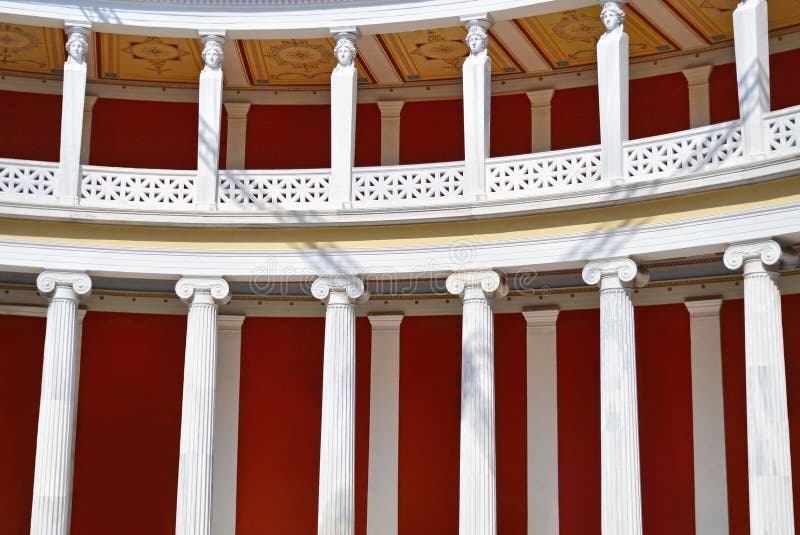Inside of the Zappeion Megaron Hall of Athens Greece Editorial Stock ...