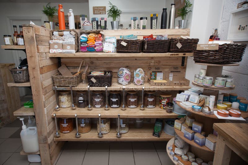 Inside a Zero Waste Store in the UK Editorial Image - Image of shopping ...