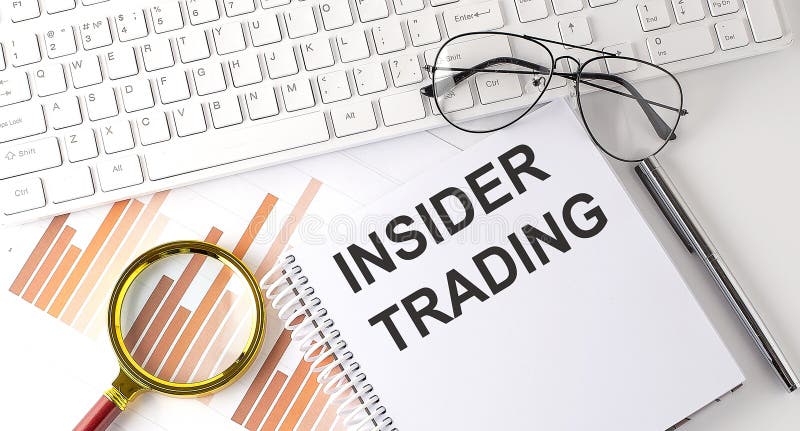 INSIDER TRADING Text Written on a Notebook with Keyboard, Chart,and ... INSIDER TRADING Text Written on a Notebook with Keyboard, Chart,and ...
