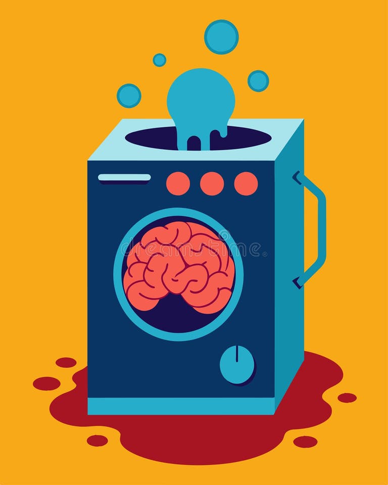 Brainwashing Machine Stock Illustrations – 37 Brainwashing Machine ...