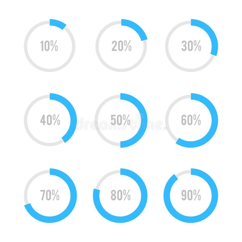 Insieme Dei Diagrammi Circolari Per Il Infographics Illustrazione ... Insieme Dei Diagrammi Circolari Per Il Infographics Illustrazione ...