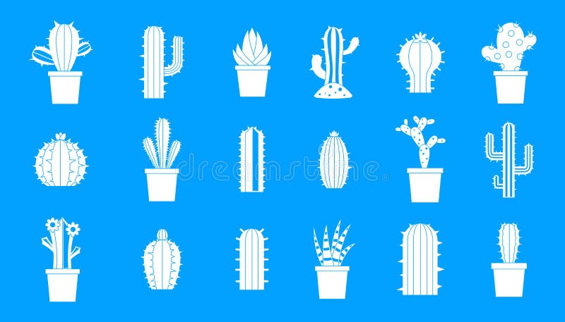 Vettore Di Verde Dell'icona Del Fico D'India Illustrazione Vettoriale ...