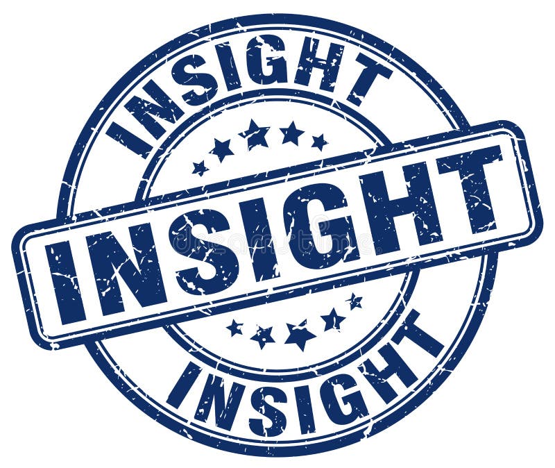 Insight blue stamp stock vector. Illustration of grunge - 119397392