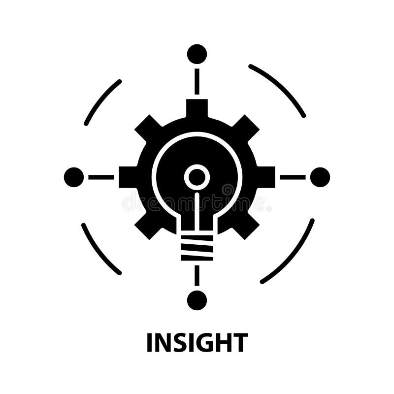 Insight Icon Vector Male Person Profile Avatar With Information Symbol ...