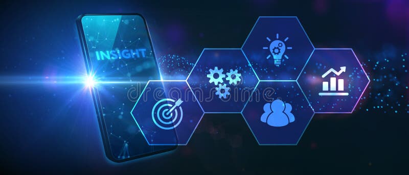 INSIGHT Inscription, Successful Business Concept. Business, Technology ...