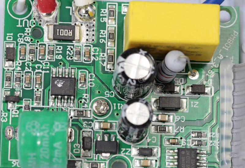 Insight into Microelectronics, Motherboard with Semiconductor ...