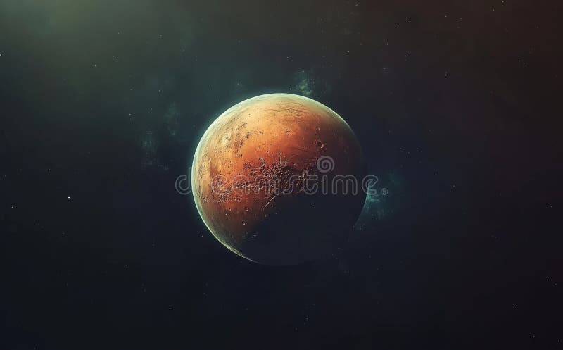 InSight Mission, Mars Exploration. NASA Provided Elements of this Image ...