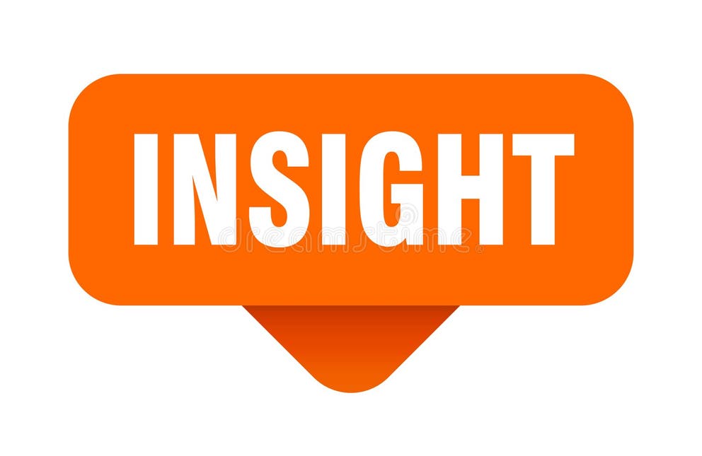 Insight Sticker. Insight Sign on Transparent Background Stock Vector ...