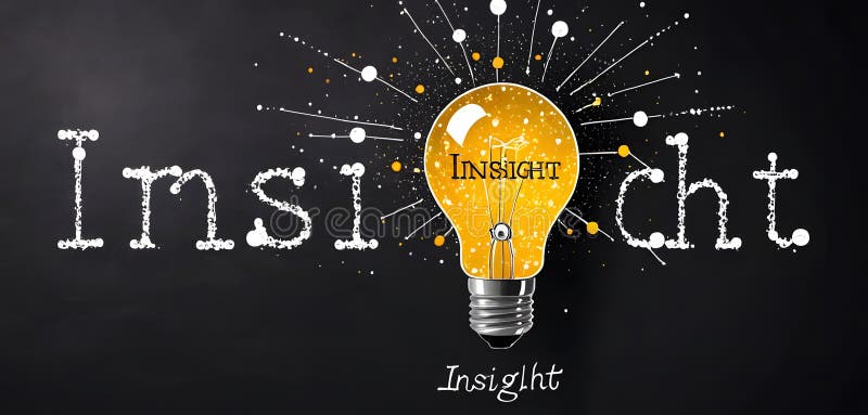 Insightful Light Bulb Concept Stock Photo - Image of visualization ...