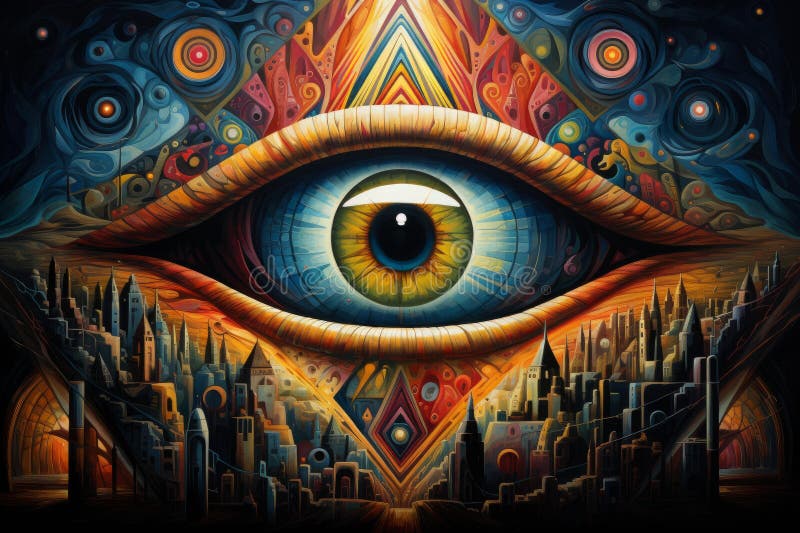 Insightful Third Vision Eye Intelligence. Generate Ai Stock ...