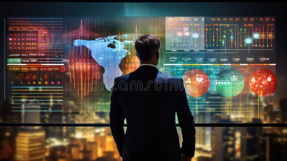 Insights data driven stock illustration. Illustration of trends - 361799853