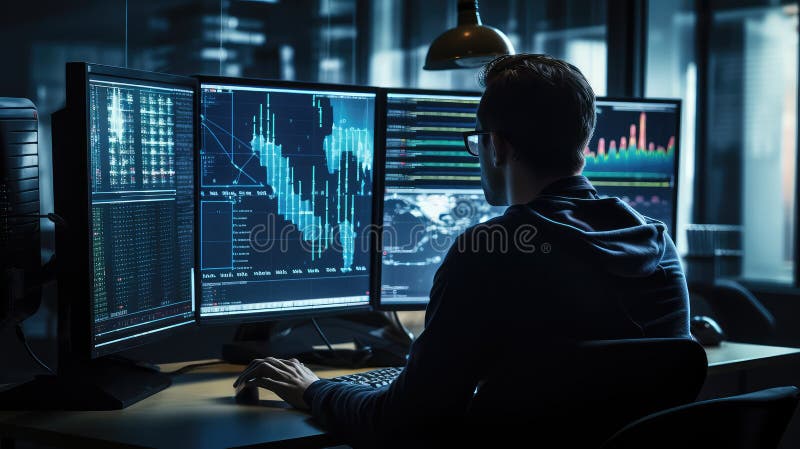 Insights data tracking stock illustration. Illustration of performance ...