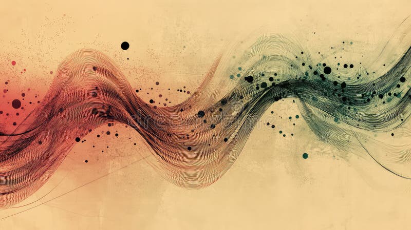 Insights Flowing Data Analytics Chart Stock Photo - Image of patterns ...