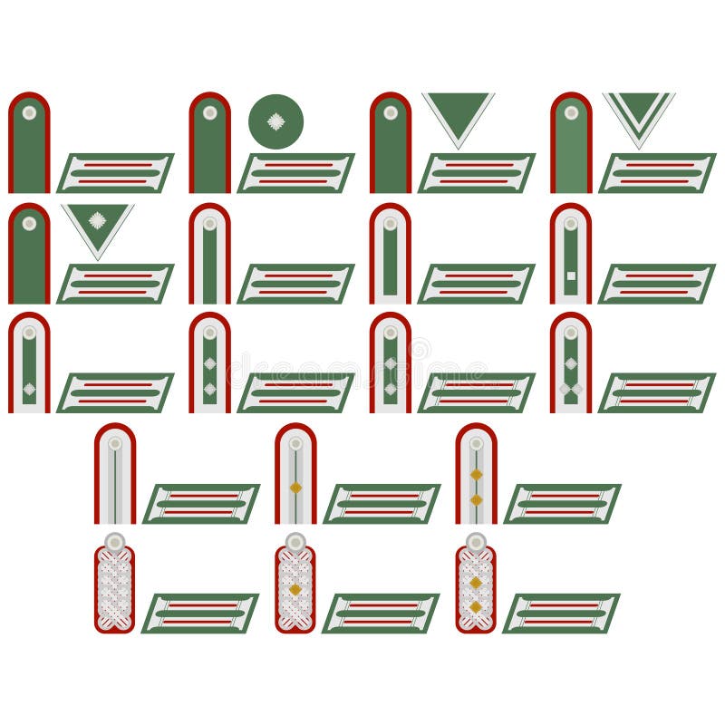 Insignia of the Wehrmacht Generals Stock Vector - Illustration of ...