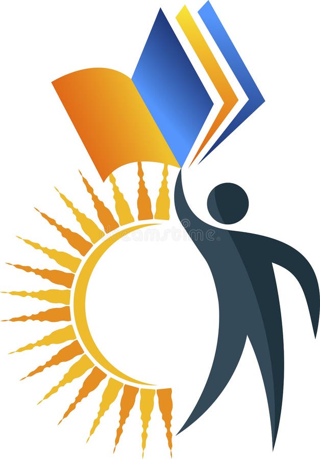 Insignia Brillante De La Educación Ilustración del Vector - Ilustración ...