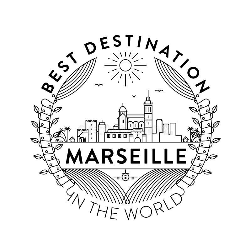 Ejemplo Del Icono Del Logotipo De La Forma Del Horizonte De La Ciudad ...